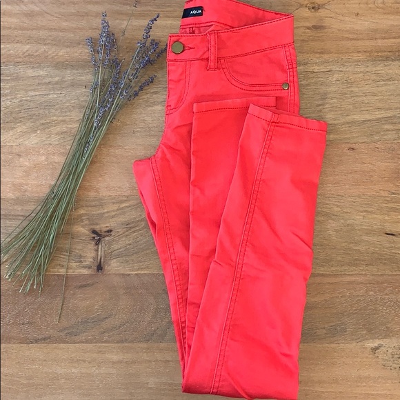 Aqua | Pants & Jumpsuits | Aqua 3 Pocket Jean Like Pant | Poshmark